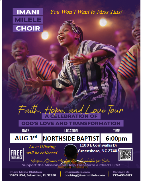 Imani Milele Children's Choir "Faith, Hope, Love" Concert | Positive ...