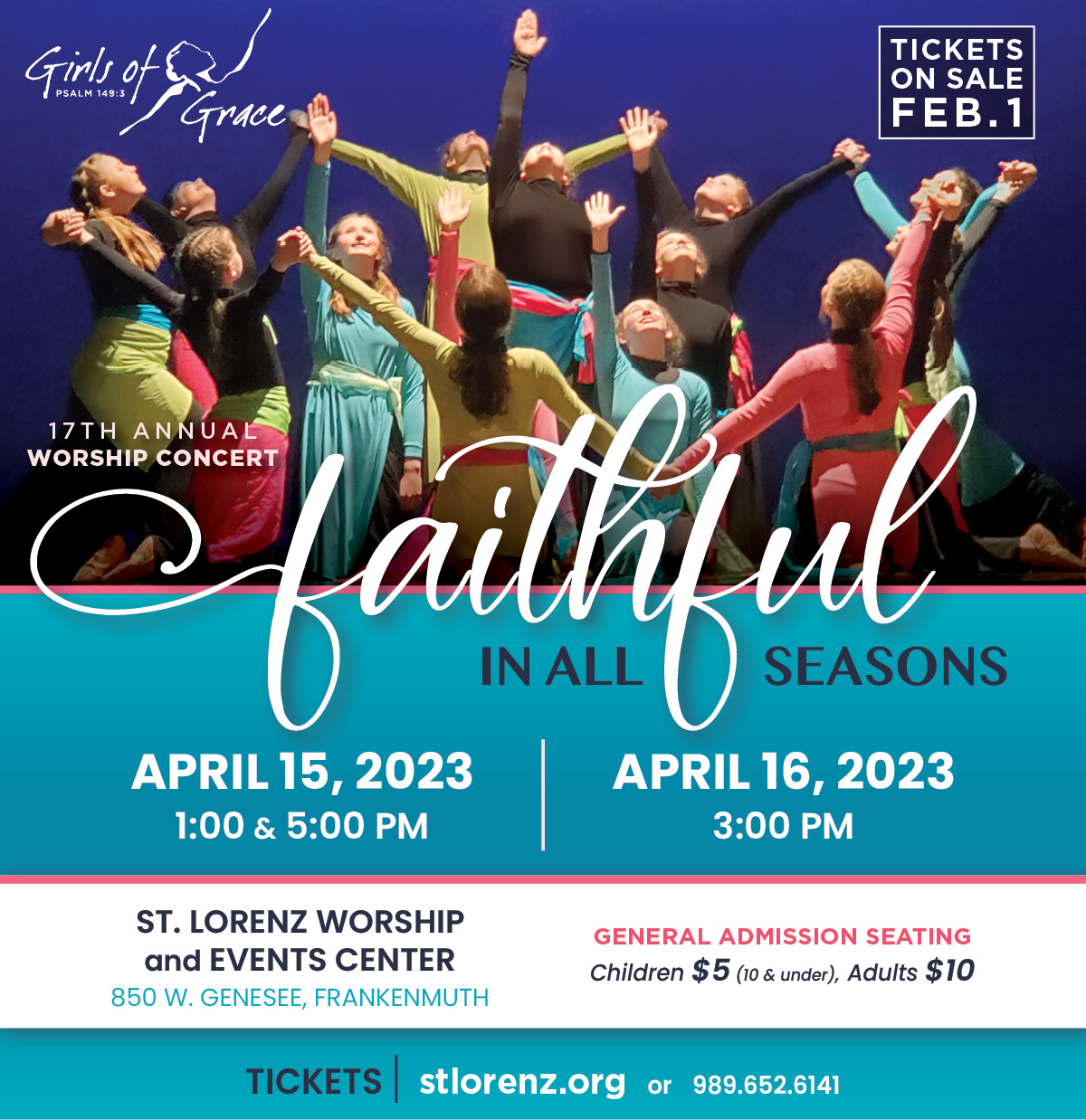 Girls of Grace 17th Annual Worship Concert | Positive Encouraging K-LOVE