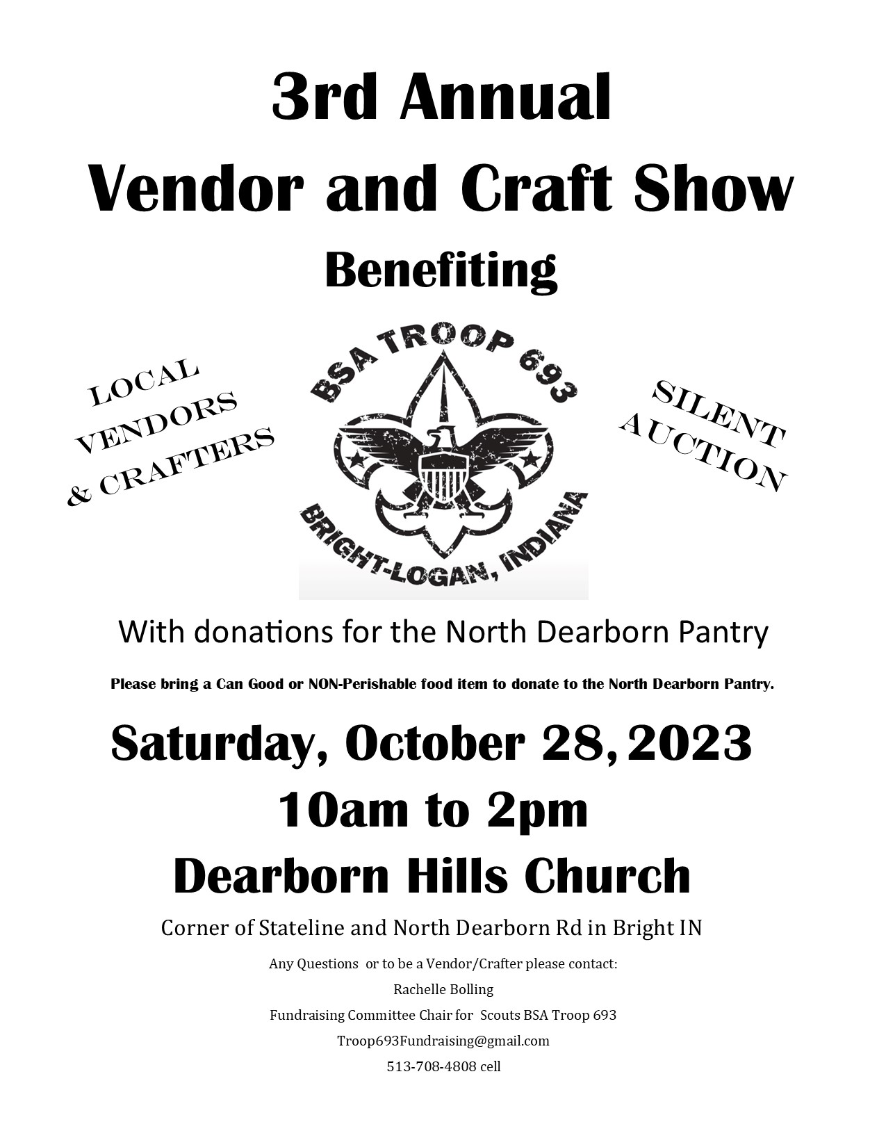 Vendor & Craft Show benefiting Scouts BSA Boys Troop 693 | Positive ...