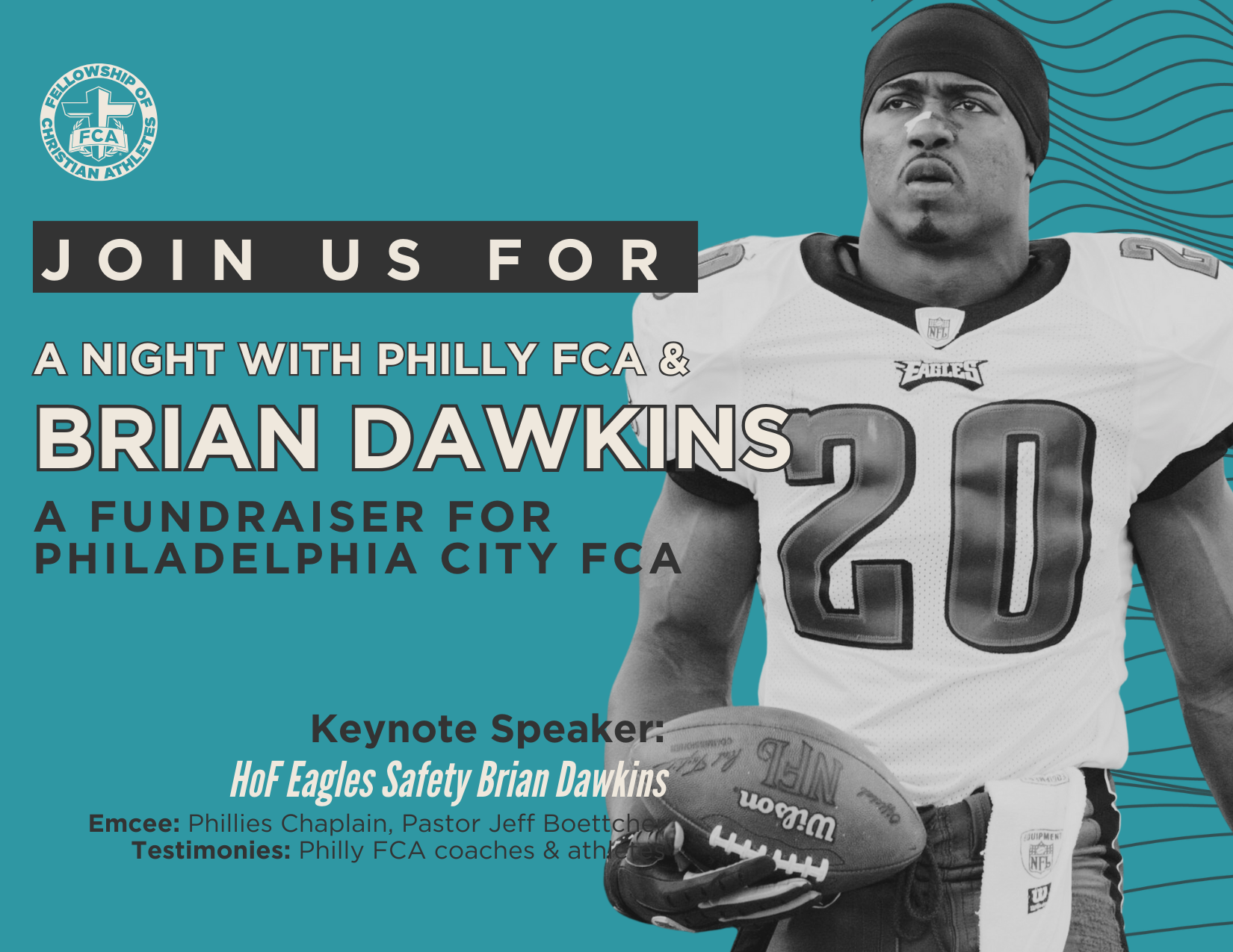 A night with Philly FCA and Brian Dawkins | Positive Encouraging K-LOVE