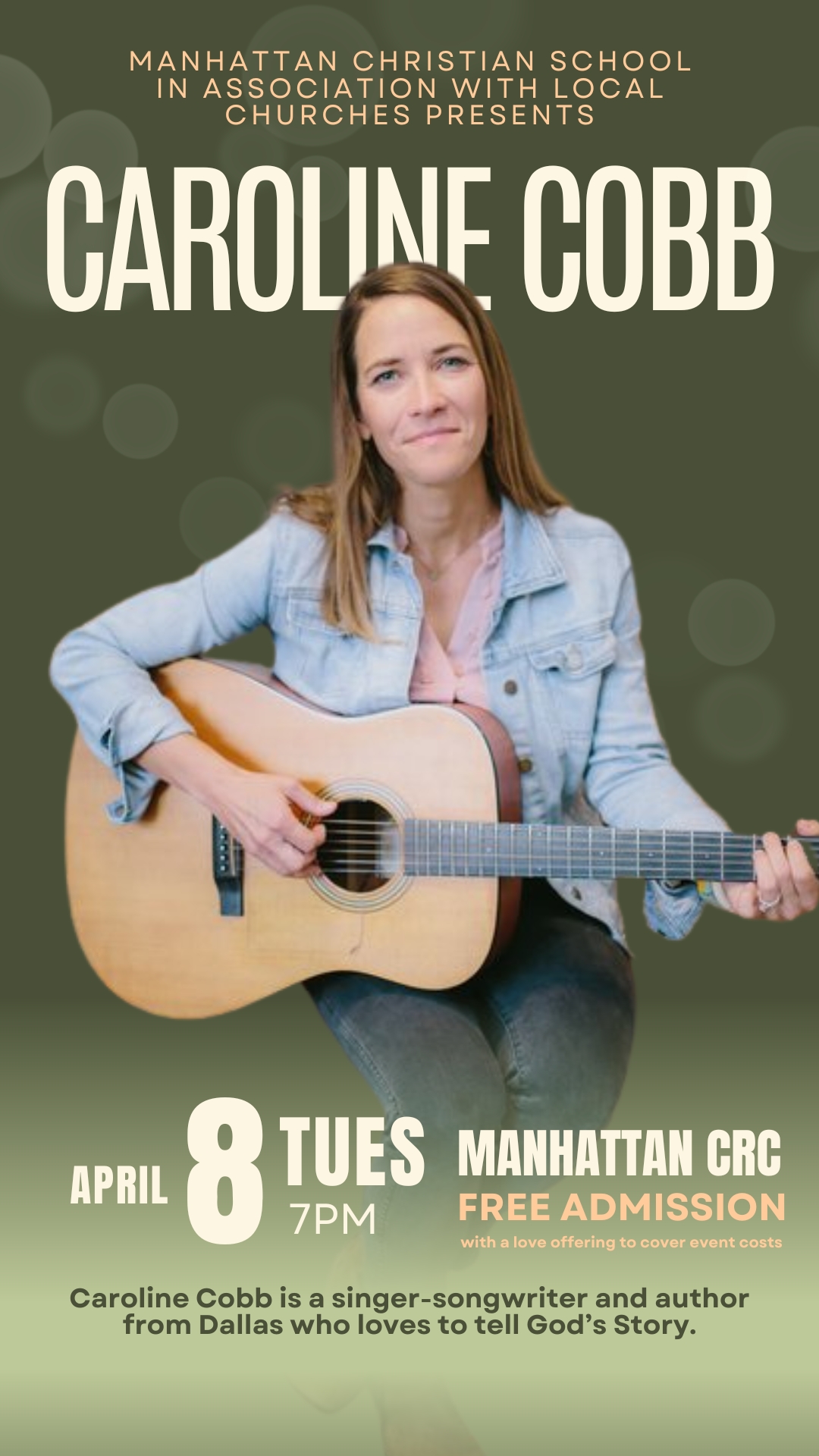 Caroline Cobb Live in Concert | Positive Encouraging K-LOVE