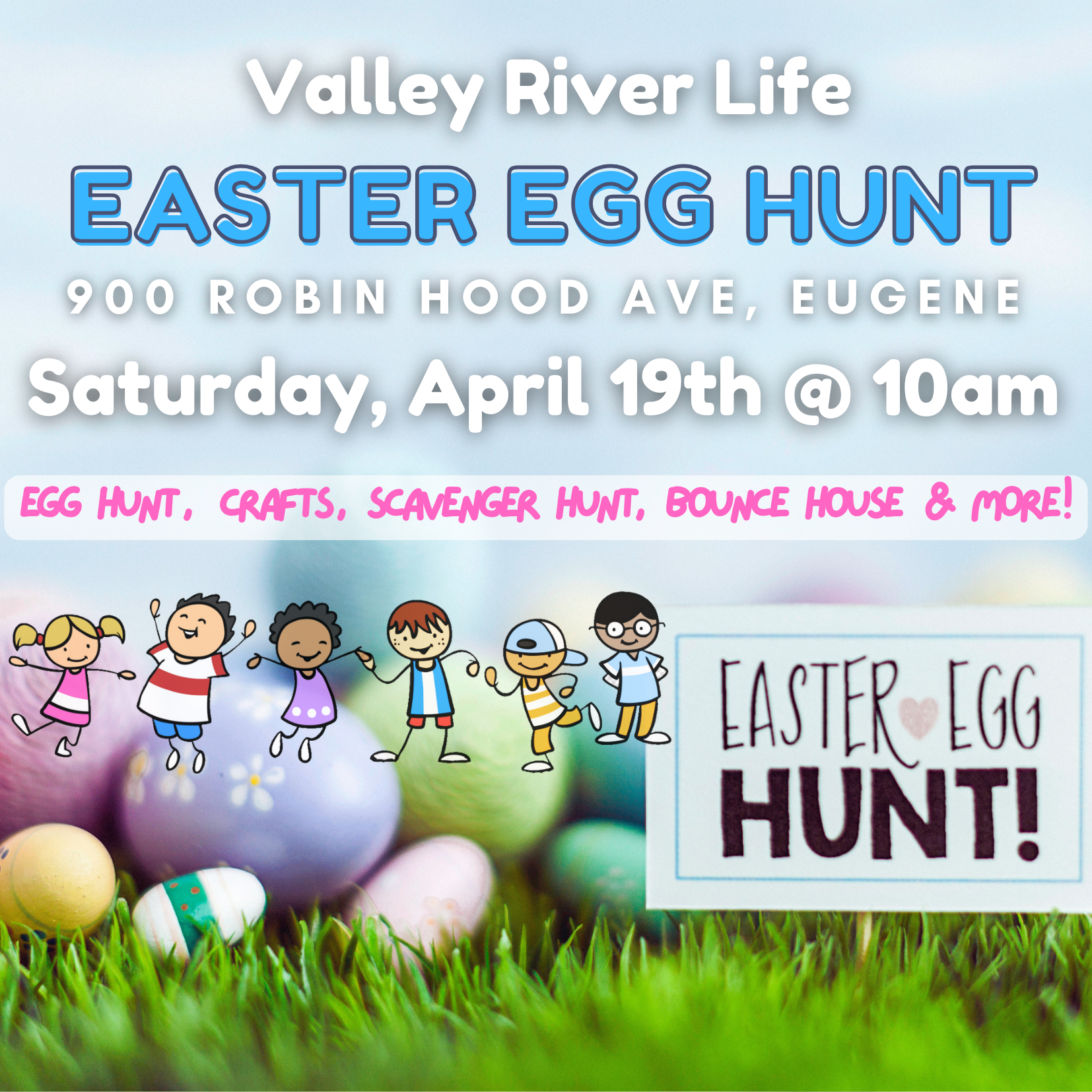 Community Easter Egg Hunt @ Valley River Life in Eugene | Positive ...