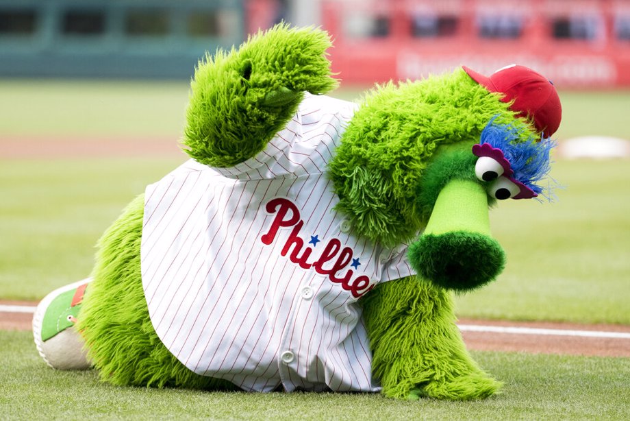 Fire Up The Hot Dog Cannon — The Phillie Phanatic Is Back | Positive ...
