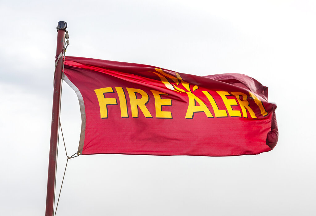 Wind In California Once Again Fanning The Flames | Positive Encouraging ...