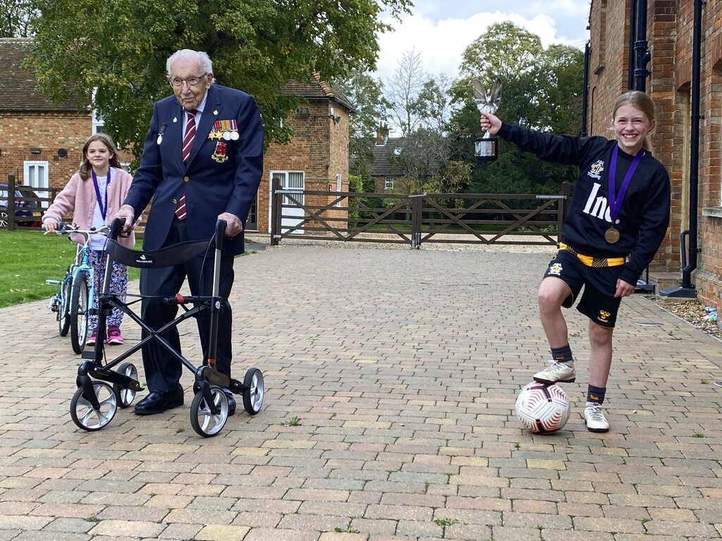 Capt. Tom's Legacy Lives In 11-Year-Old | Positive Encouraging K-LOVE