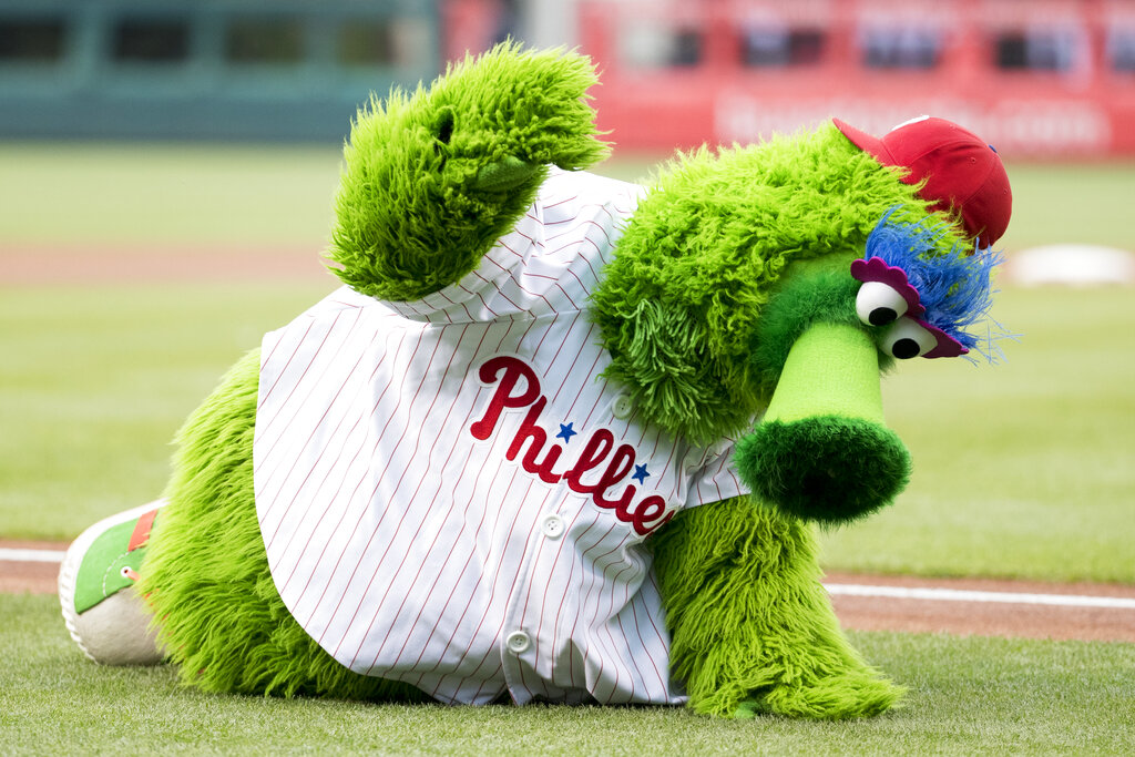 Fire Up The Hot Dog Cannon — The Phillie Phanatic Is Back | Positive ...