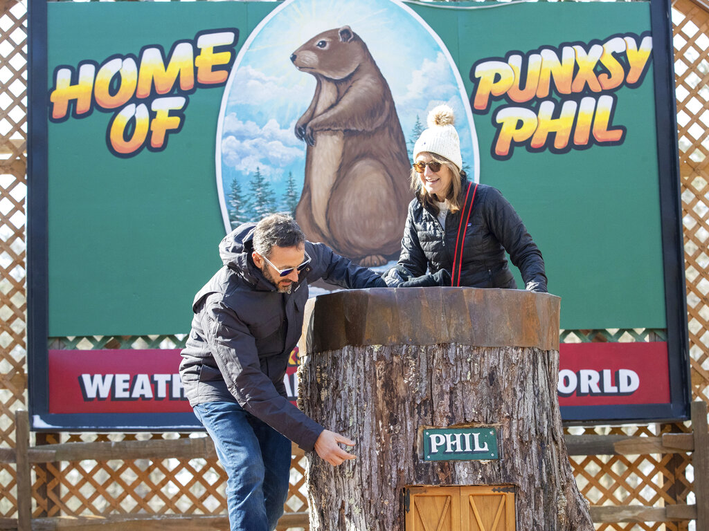Punxsutawney Phil Makes His Prognostication - What Was It? | Positive ...