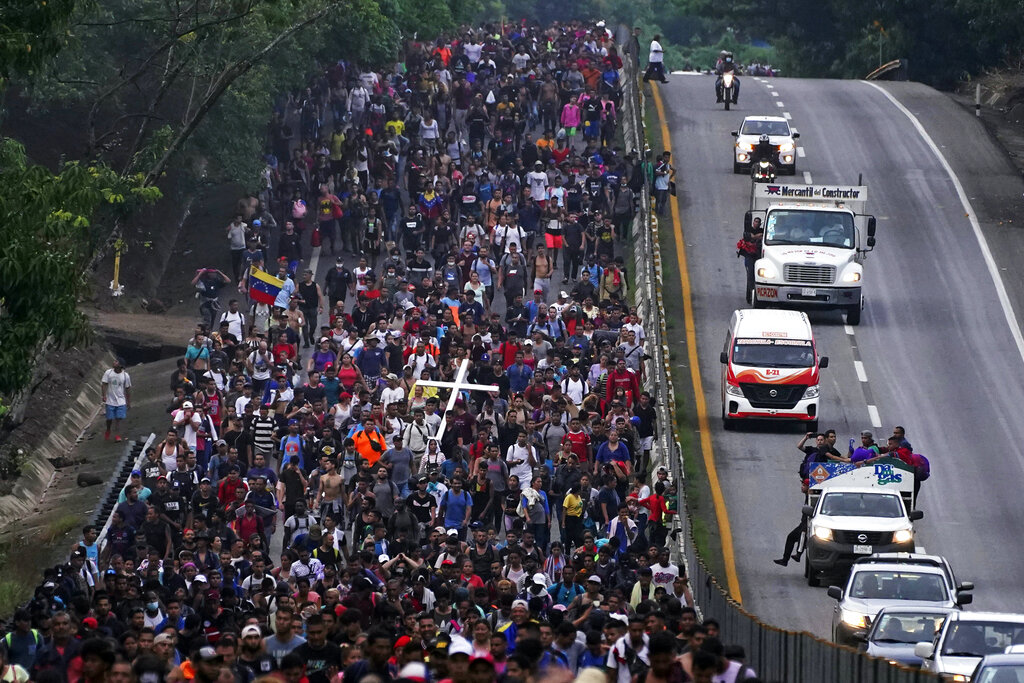 Migrants On The Move In Southern Mexico: Finding Jobs And Family Safety ...
