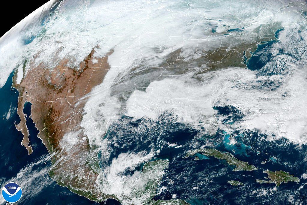 Arctic Front Sweeping The Country: 'Bomb Cyclone' Possible | Positive ...