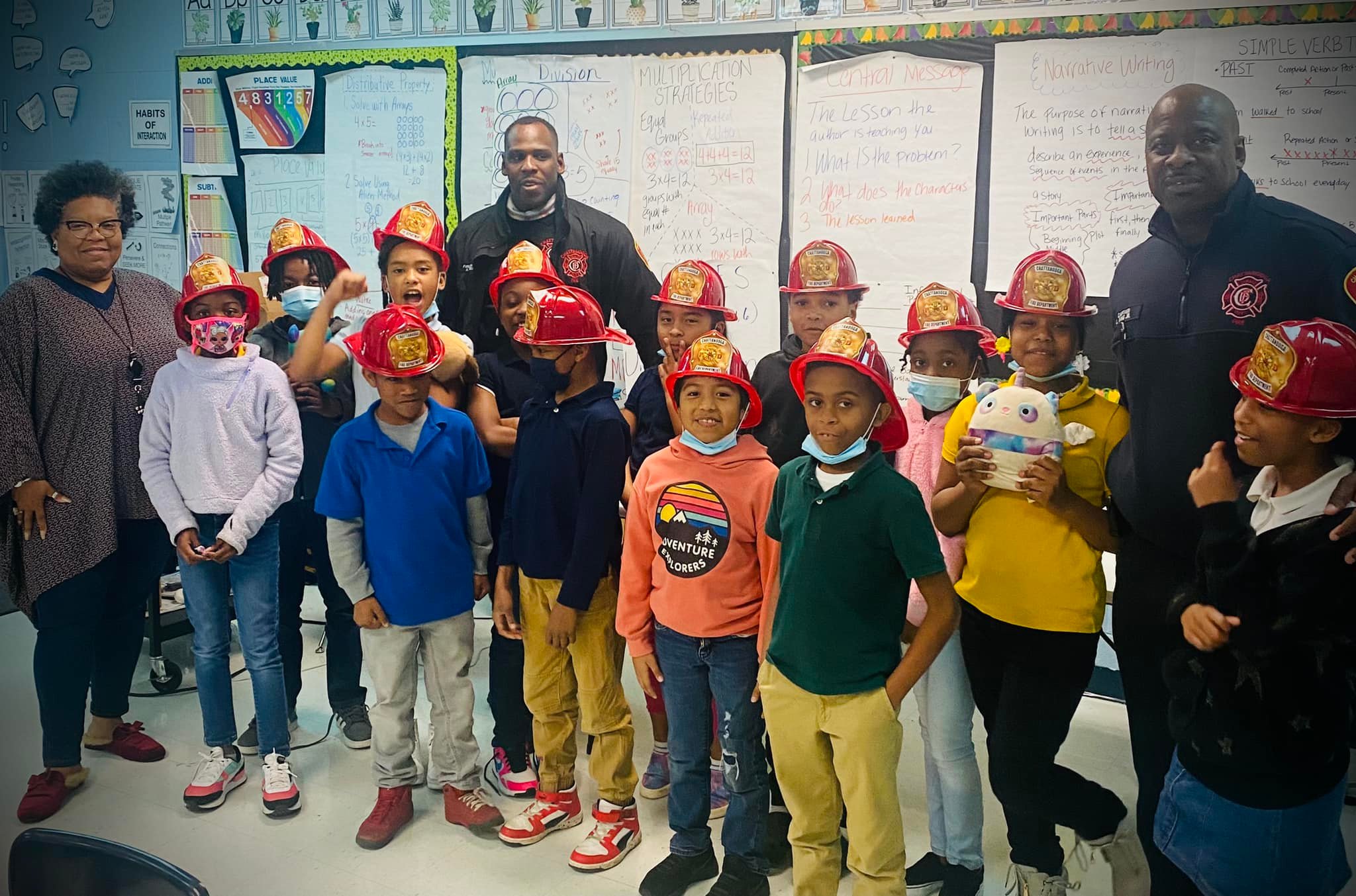 Caring Firefighter Impacts Elementary Kids Through Reading Program ...