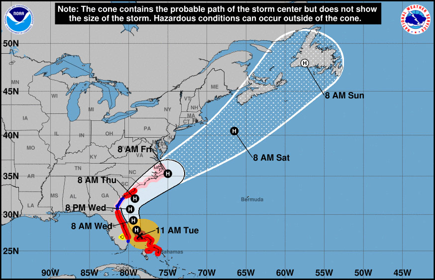 Hurricane Dorian Parks Itself Over The Bahamas | Positive Encouraging K ...
