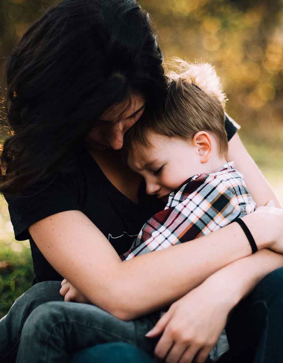 How A Hug Can Help Your Child | Positive Encouraging K-LOVE
